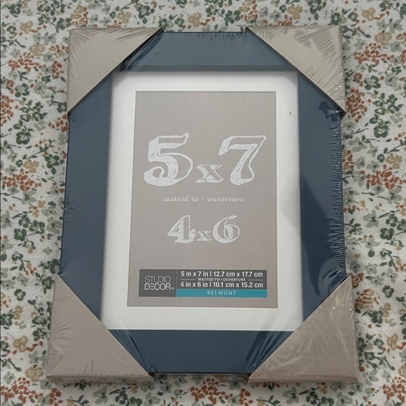 Studio Decor | Accents | Studio Decor Dark Blue Picture Frame 5x7 ...